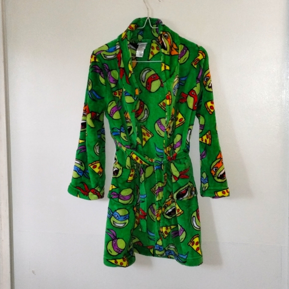Nickelodeon | Pajamas | Nickelodeon Tmnt Childs Bathrobe | Poshmark